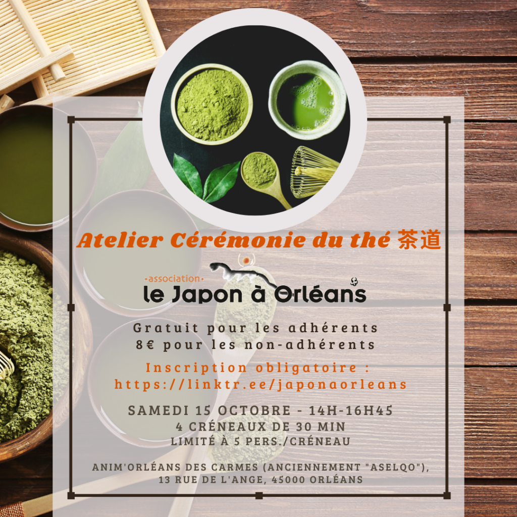 Atelier cérémonie du thé